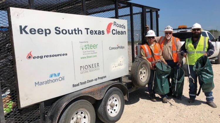 STEER Members Help Keep South Texas Roads Clean | Shale Magazine